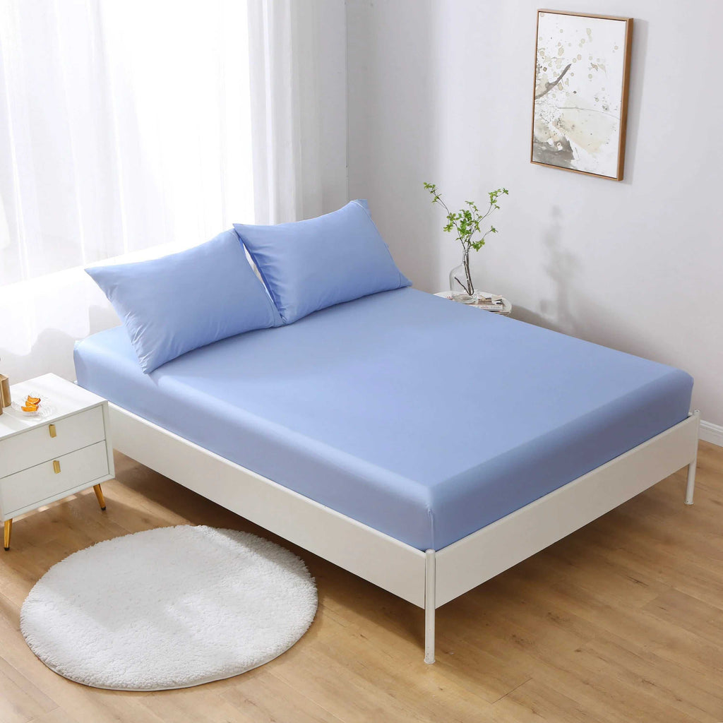 Fitted Bed Sheet - 100% Cotton | Soft and gentle on the skin | Bedding ...